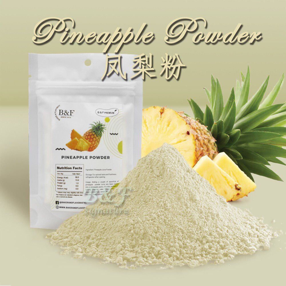 Pineapple powder 30gm premium quality fruit powder 黄梨粉 纯天然蔬果 紫薯粉 甜菜粉 ...