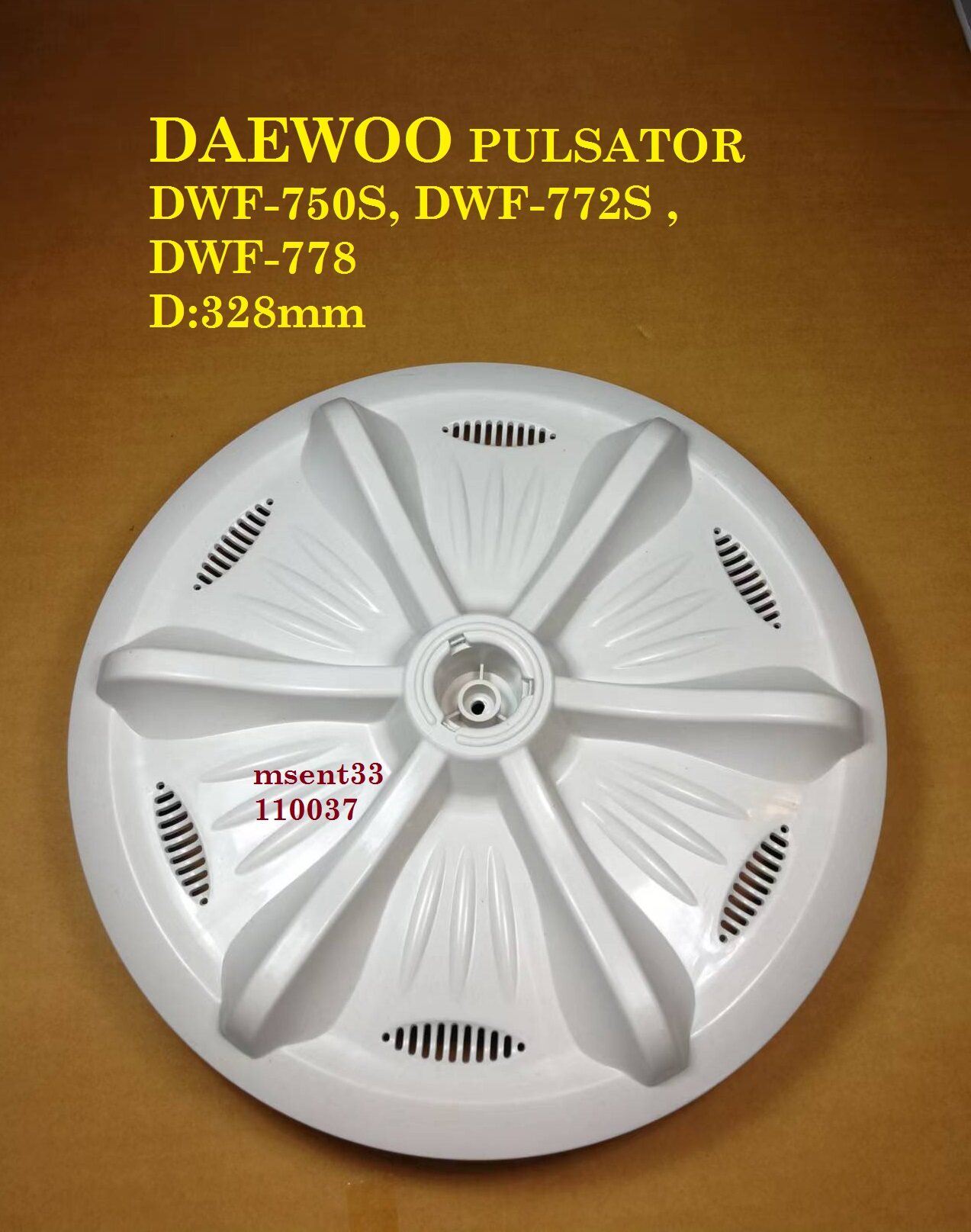 DAEWOO DWF-750S , DWF-772S , DWF-778 WASHING MACHINE PULSATOR | Lazada