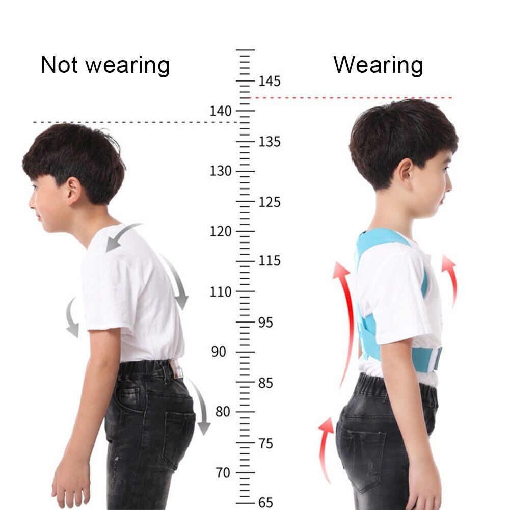 Adjustable Children Back Support Belt Orthopedic Corset Kids Posture ...