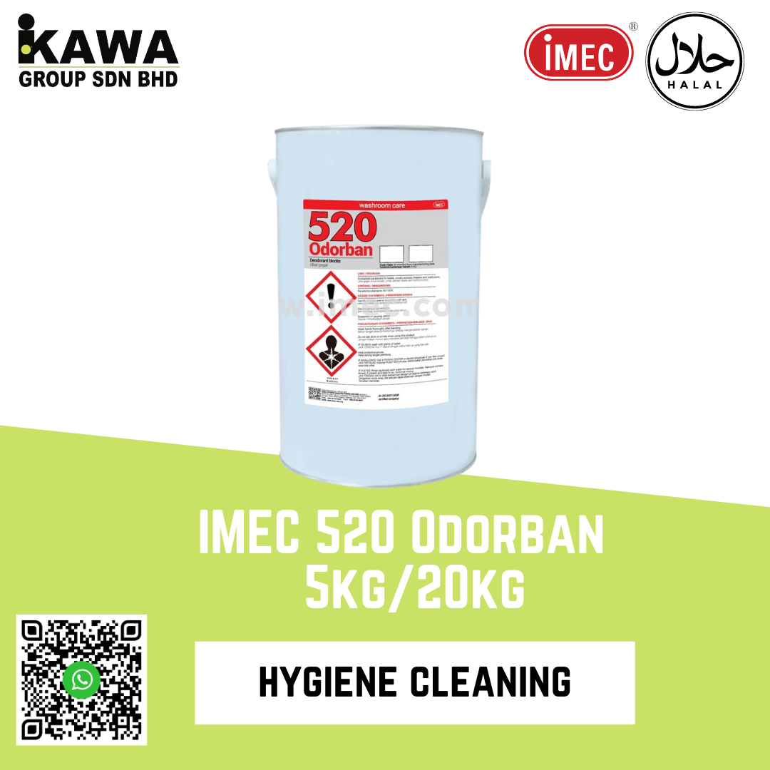 IMEC 520 Odorban Toilet Deodorant Blocks, 5kg/20kg | Lazada