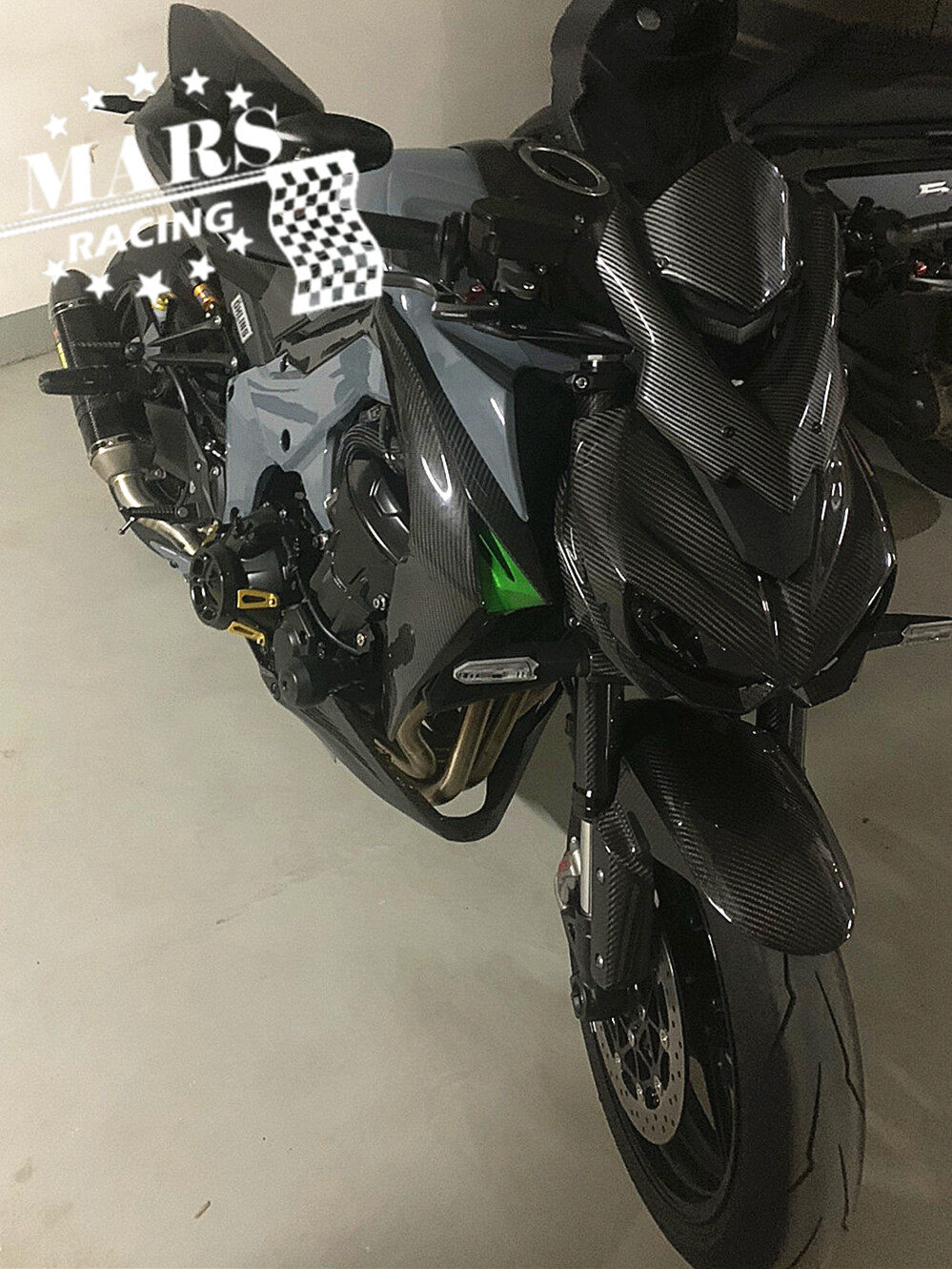 Motorcycle Sports Carbon Fiber Windscreen Viser Visor Windshield Wind ...