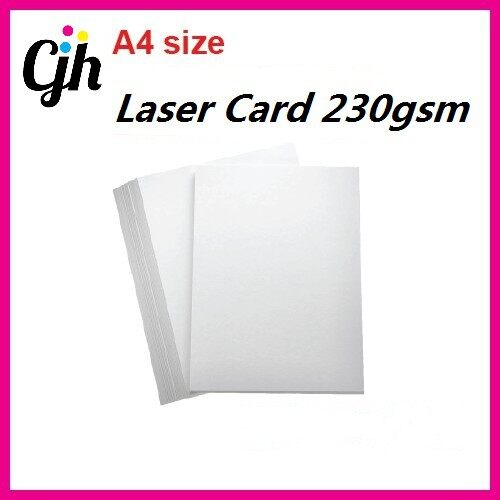 Super White Laser Card 230gsm A4 Matt | Lazada