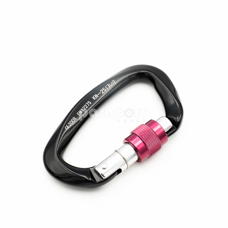 12kN, 24kN, 25kN High Strength 7075 Aircraft Aluminium Carabiner for ...