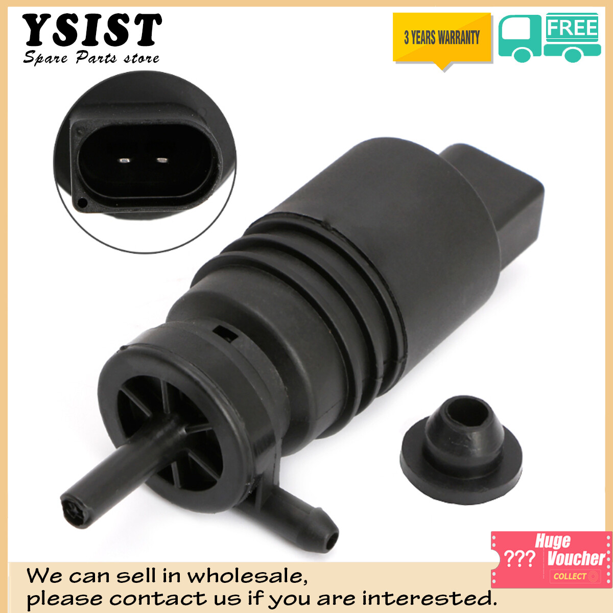 กระจกปั๊มเครื่องล้างกระจกหน้ารถสำหรับBMW E36 E46 Series 323is 330i 328i ...