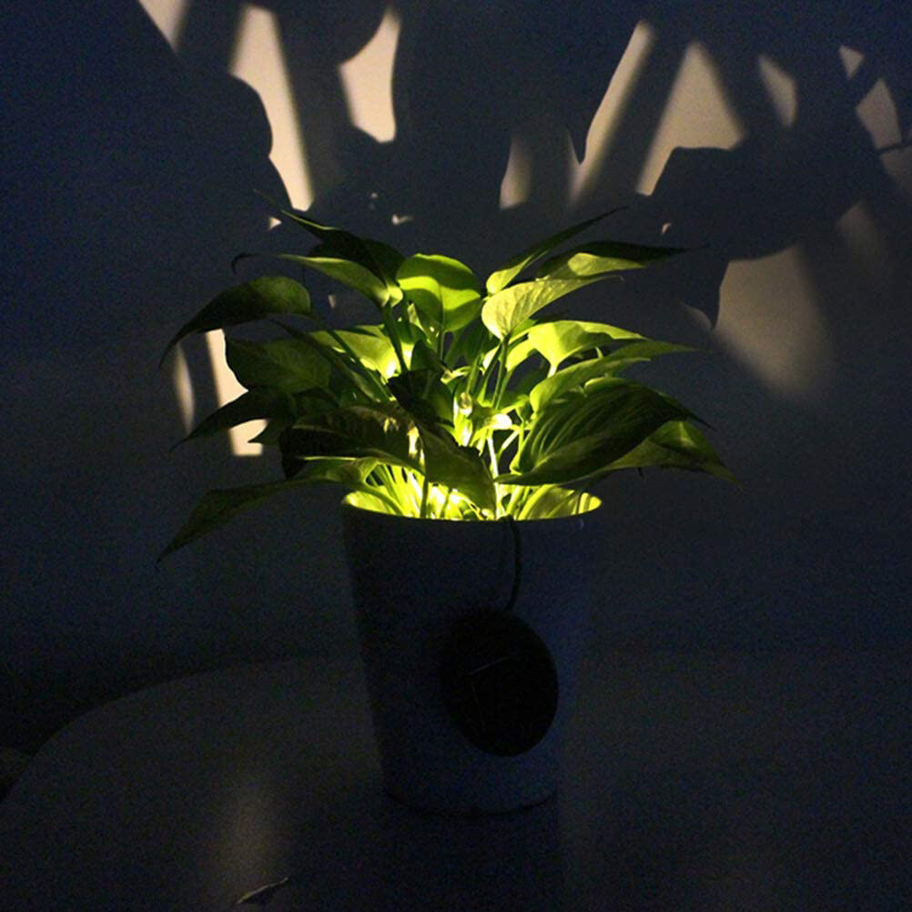 LED Solar Garden Lights Solar Flower Light Pot Decorative Light ...