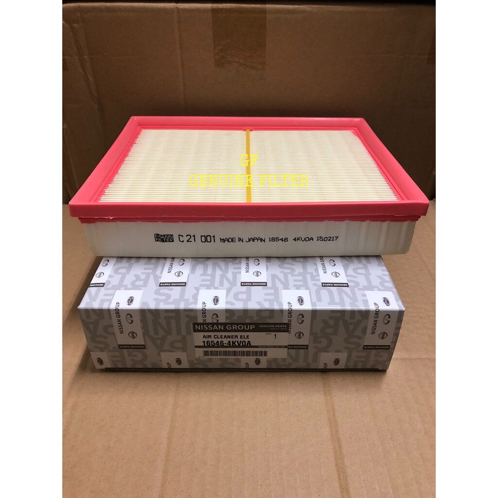 NISSAN NAVARA D23 NP300 (2015-2020) AIR FILTER 16546-4KV0A | Lazada