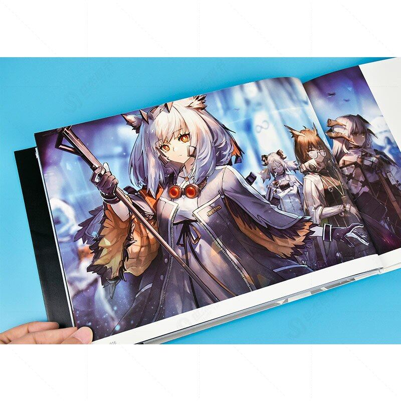 Arknights Game illustration Collection Book Arknights Hardcover ...
