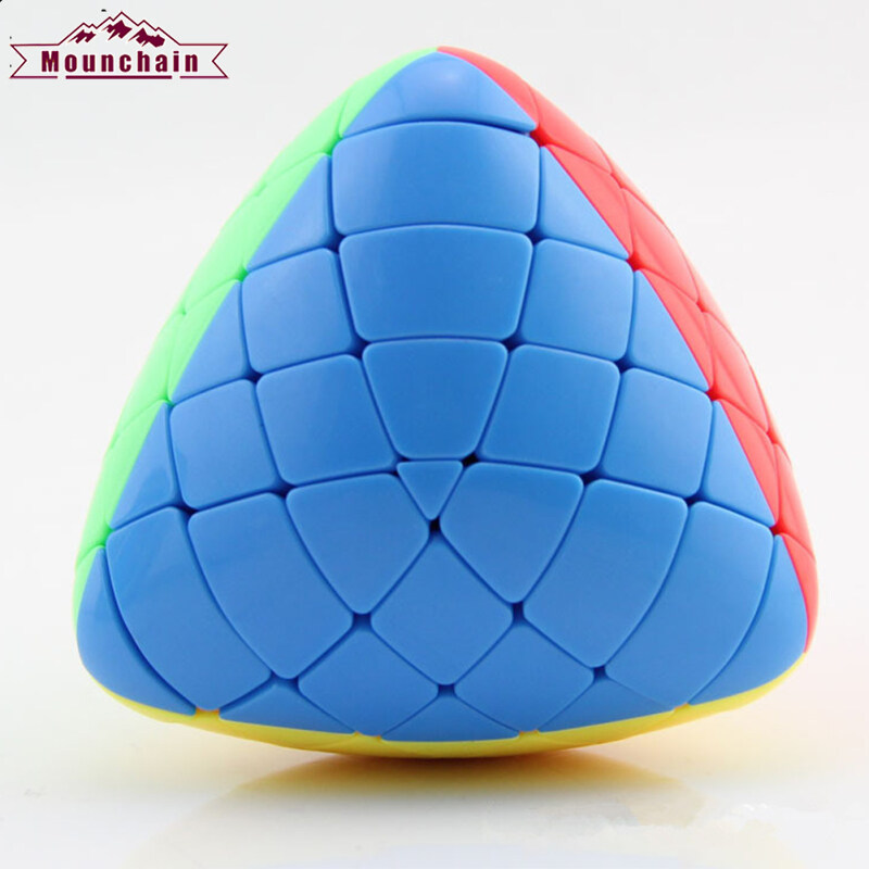 5X5X5 Pyramorphixลูกบาศก์มายากลMastermorphixปริศนาฝึกสมองสติกเกอร์ ...