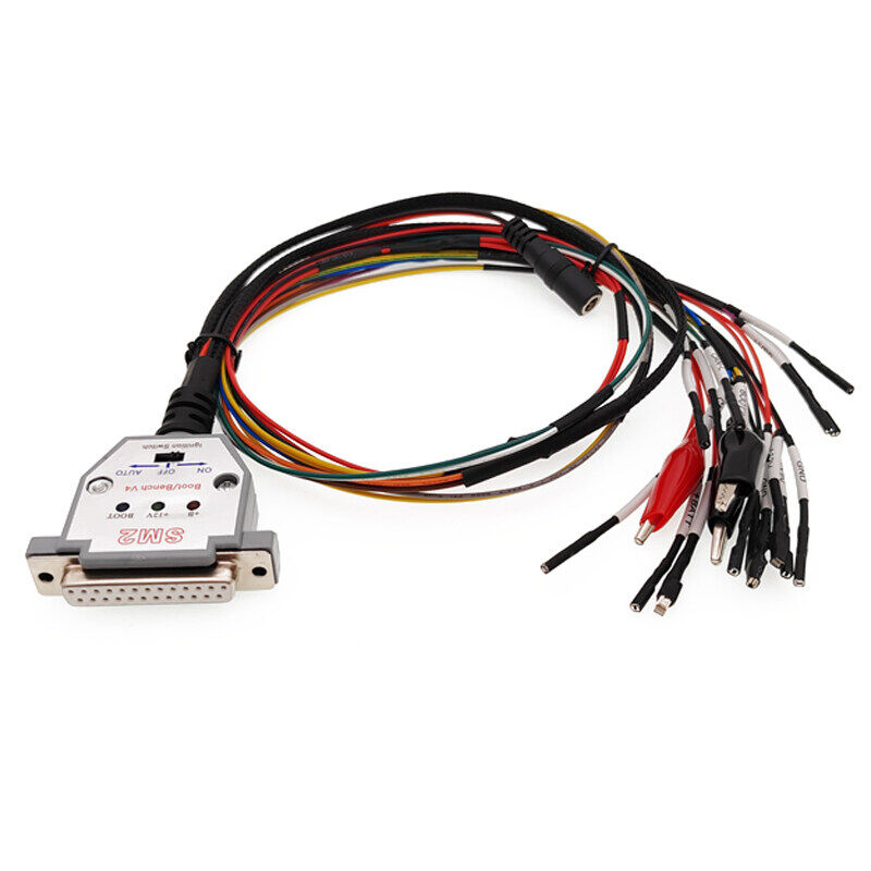 3 LED LIGHTS Boot Bench Cable DB25 ECU Bench Pinout Cable for SM2 PRO ...