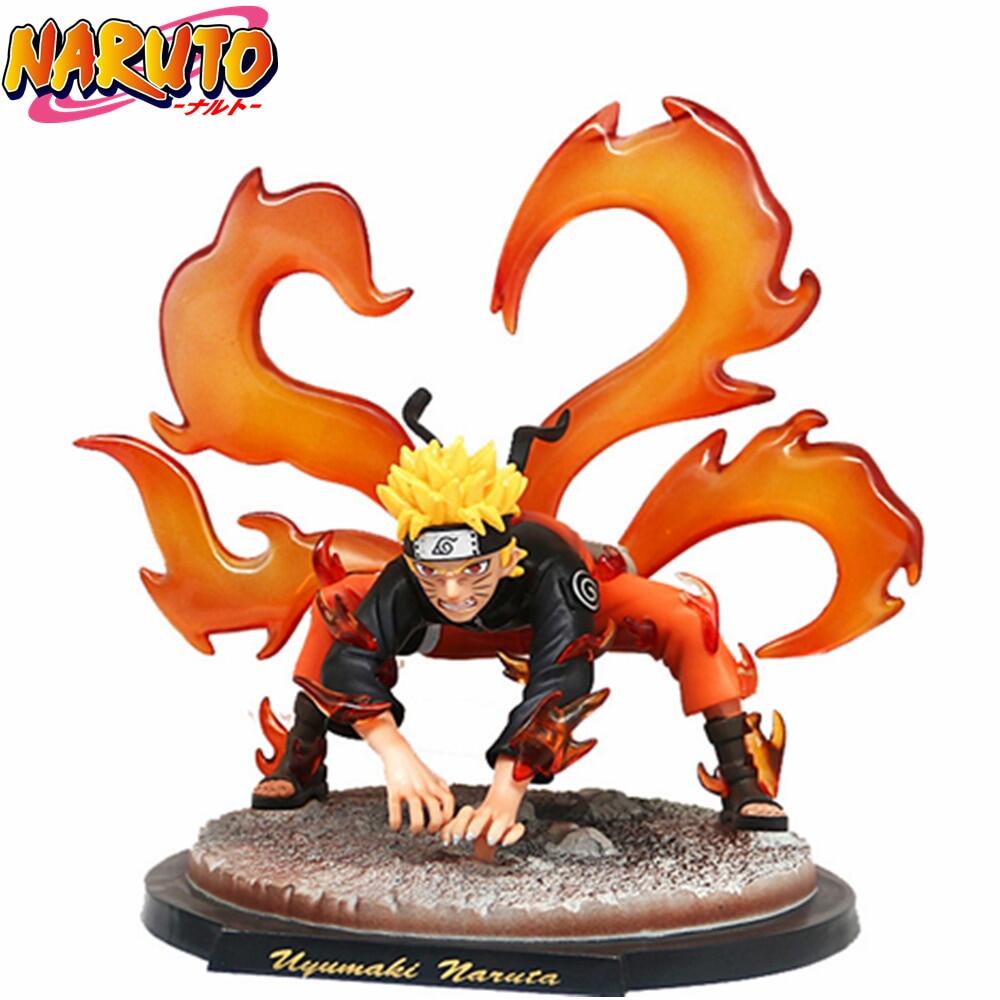 Naruto PVC Action Figure Kyuubi Statue Anime Naruto Shippuden Uzumaki ...