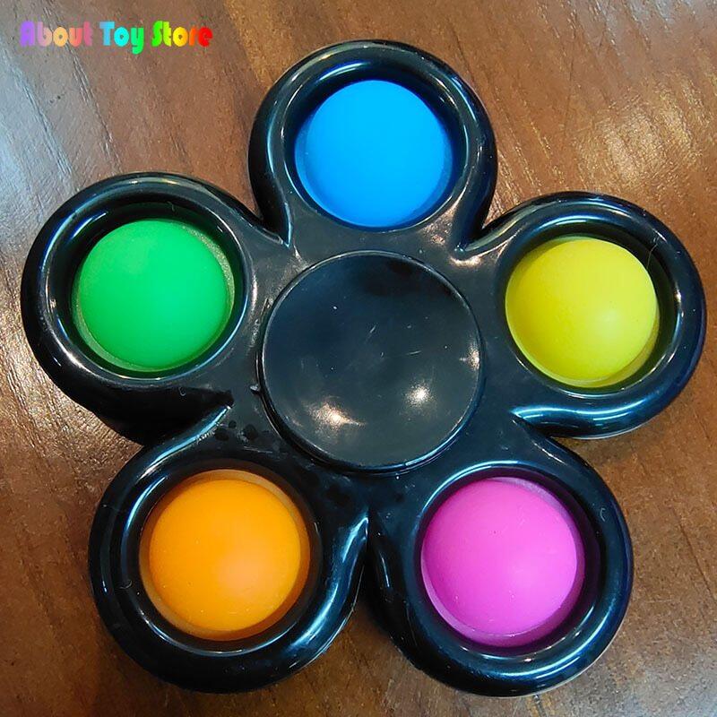 ใหม่ Dimple ตัวหมุนมือของเล่น5ด้าน Custom Finger ฟิดเจ็ตสปินเนอร์ของ ...