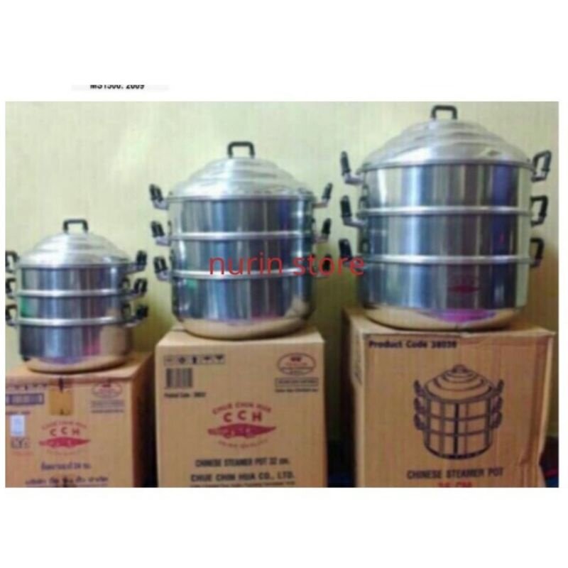 periuk kukus cap buaya/periuk cap buaya original | Lazada