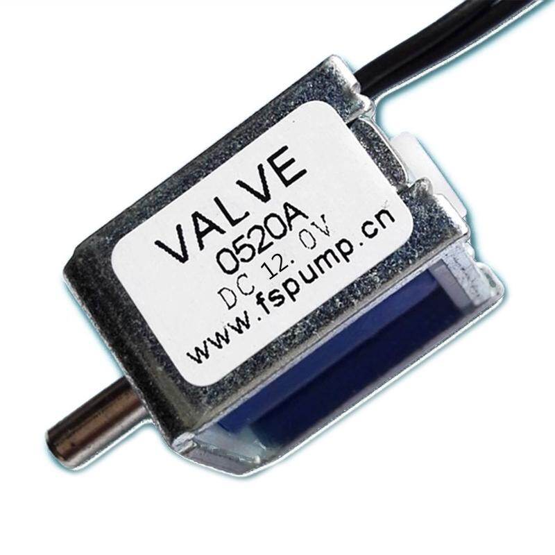 6V/12V Mini Electromagnetic Solenoid Valves Normally Open DC Exhaust ...
