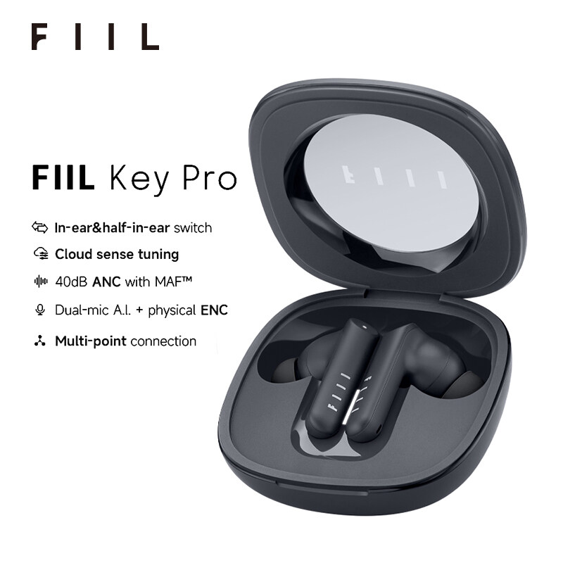 หูฟัง True Wireless FIIL Key Pro ของแท้บลูทูธ5.4เสียงคุณภาพสูงหูฟังบลูทูธ | Lazada.co.th