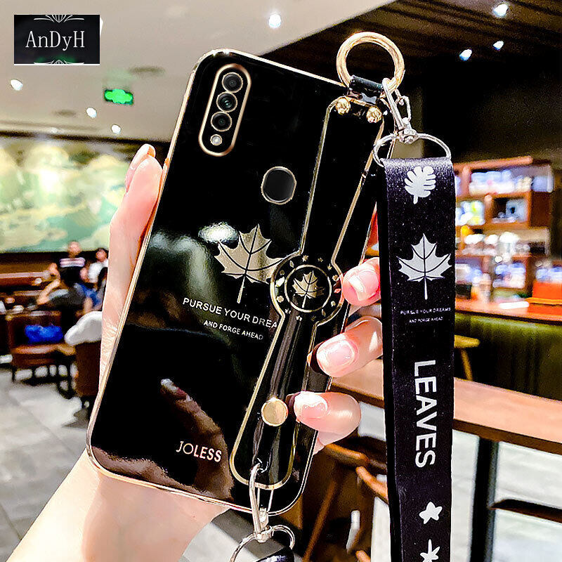 AnDyH New Wristband Phone Case For OPPO A31 2020 Popular Straight Edge ...