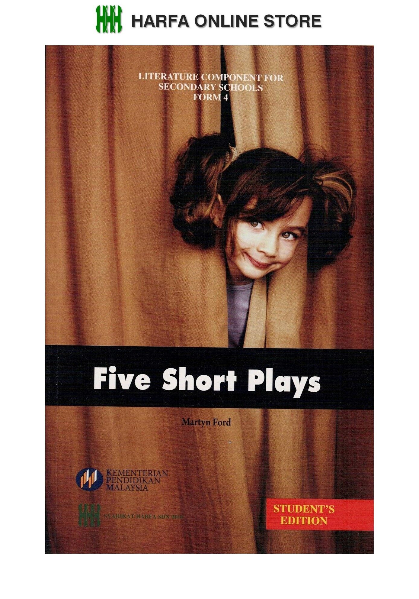 Buku Teks Five Short Plays Form 4 Text Book (English Literature) KSSM ...