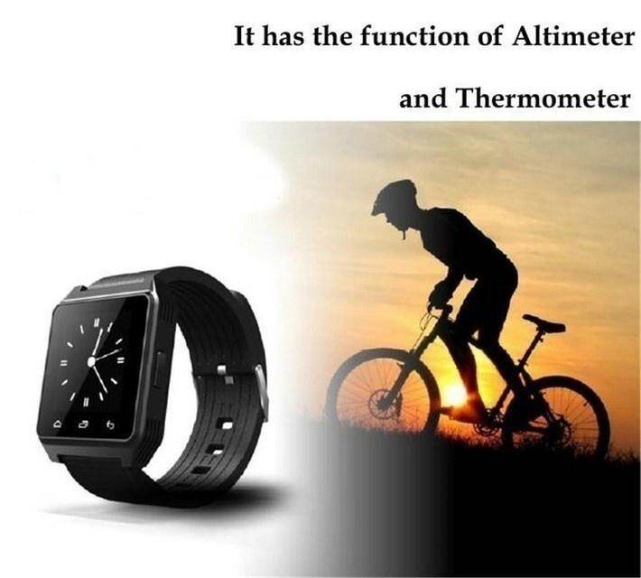 CLIBER บลูทูธ U8 นาฬิกานาฬิกาสมาร์ทสำหรับ Android โทรศัพท์/IPhone ...