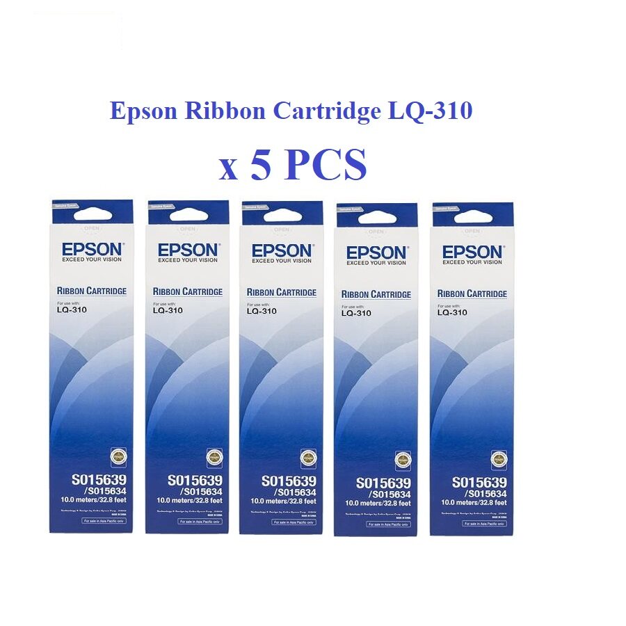EPSON LQ 310 RIBBON CARTRIDGE - 5 Pcs | Lazada