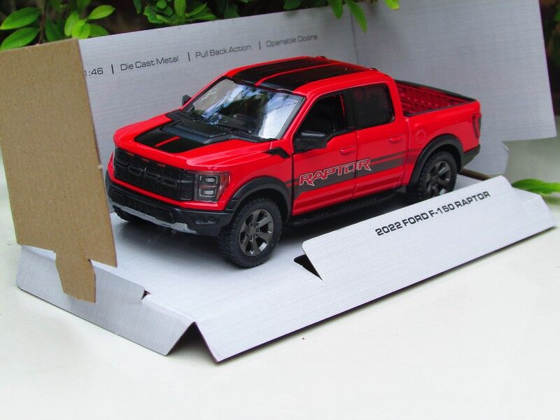 Kinsmart (12cm) 2022 Ford F-150 Raptor Livery Racing Rally Pickup Truck ...