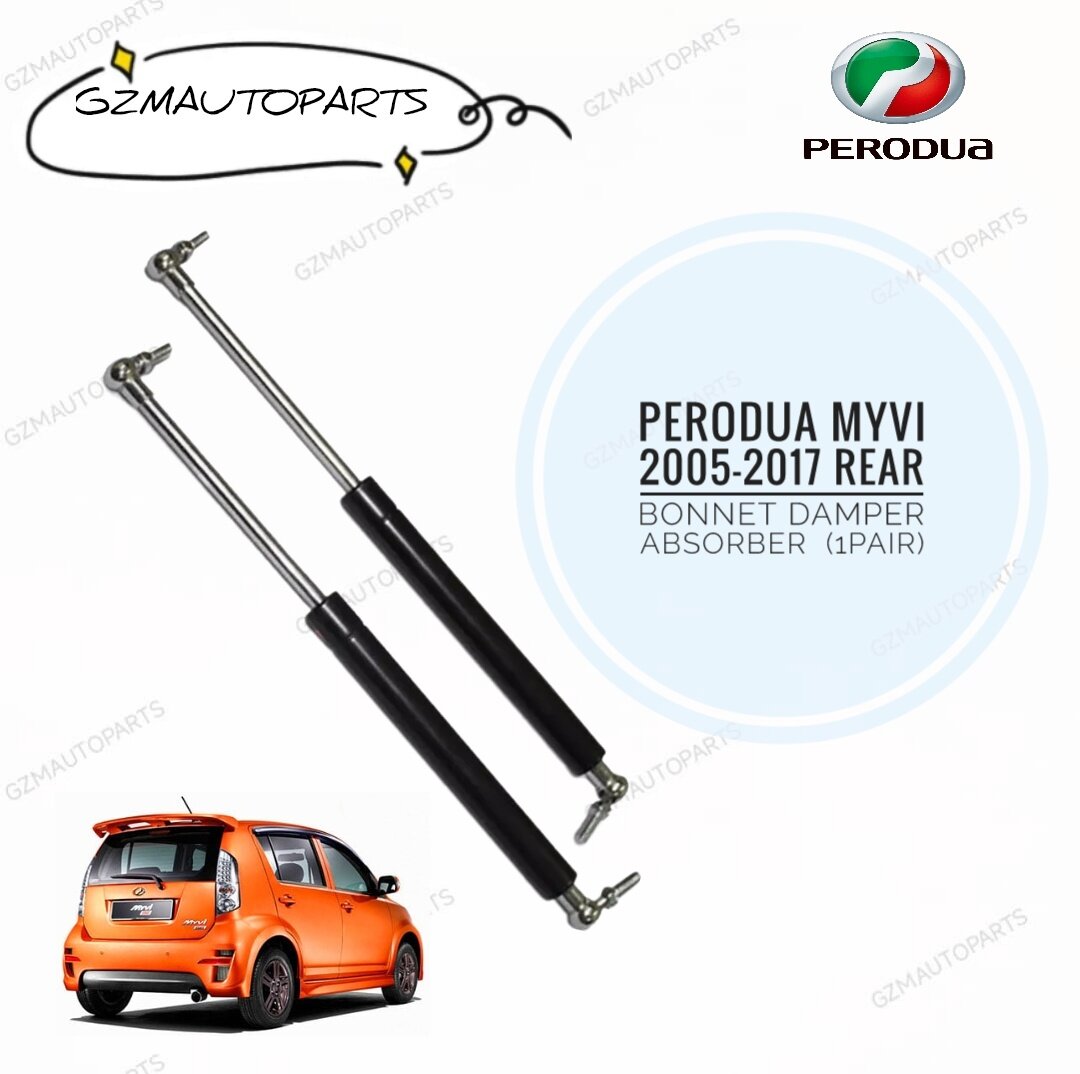 PERODUA MYVI (2005-2017) REAR BONNET DAMPER ABSORBER (1PAIR) | Lazada