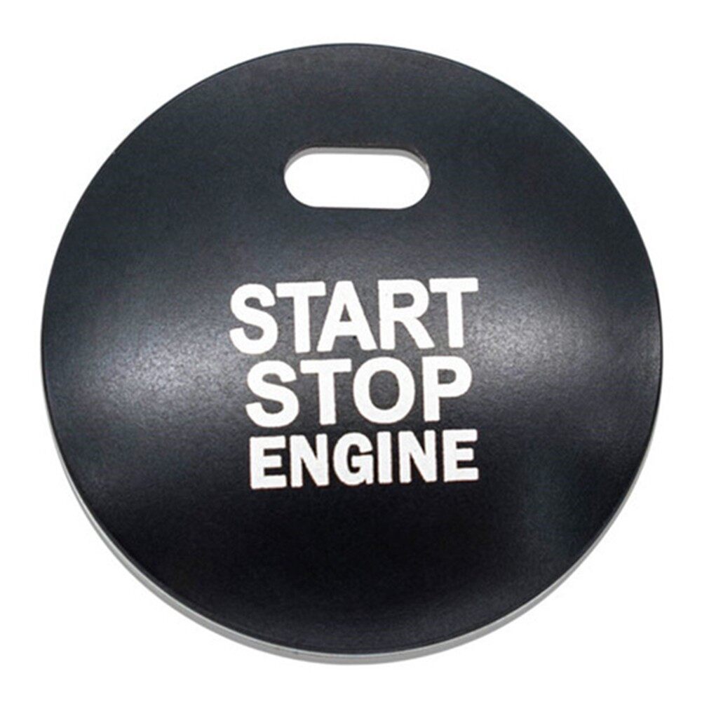 Car Push Start Button Cover Keyless Engine Start Stop Button Case ...