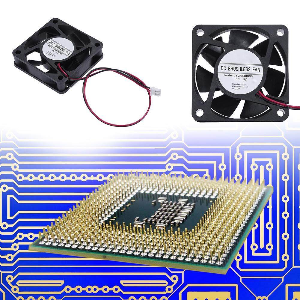 YC-240806 DC 5V Cooler พัดลม 59x59 มม.7 ใบมีดคอมพิวเตอร์ Cooling พัดลมระบายความร้อน - YUMO8 ...