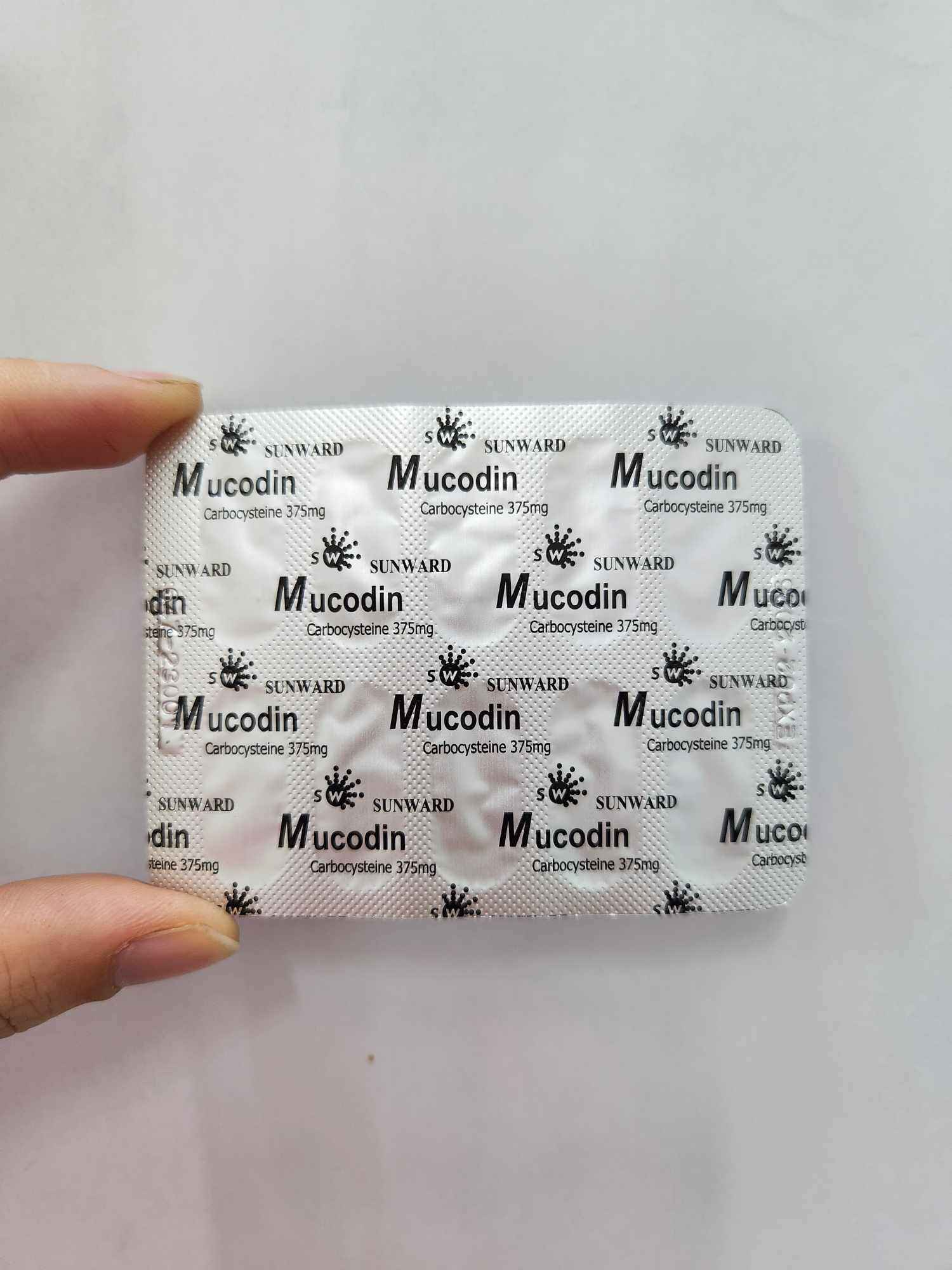 SUNWARD MUCODIN COUGH TAB 375MG 10'S/STP | Lazada