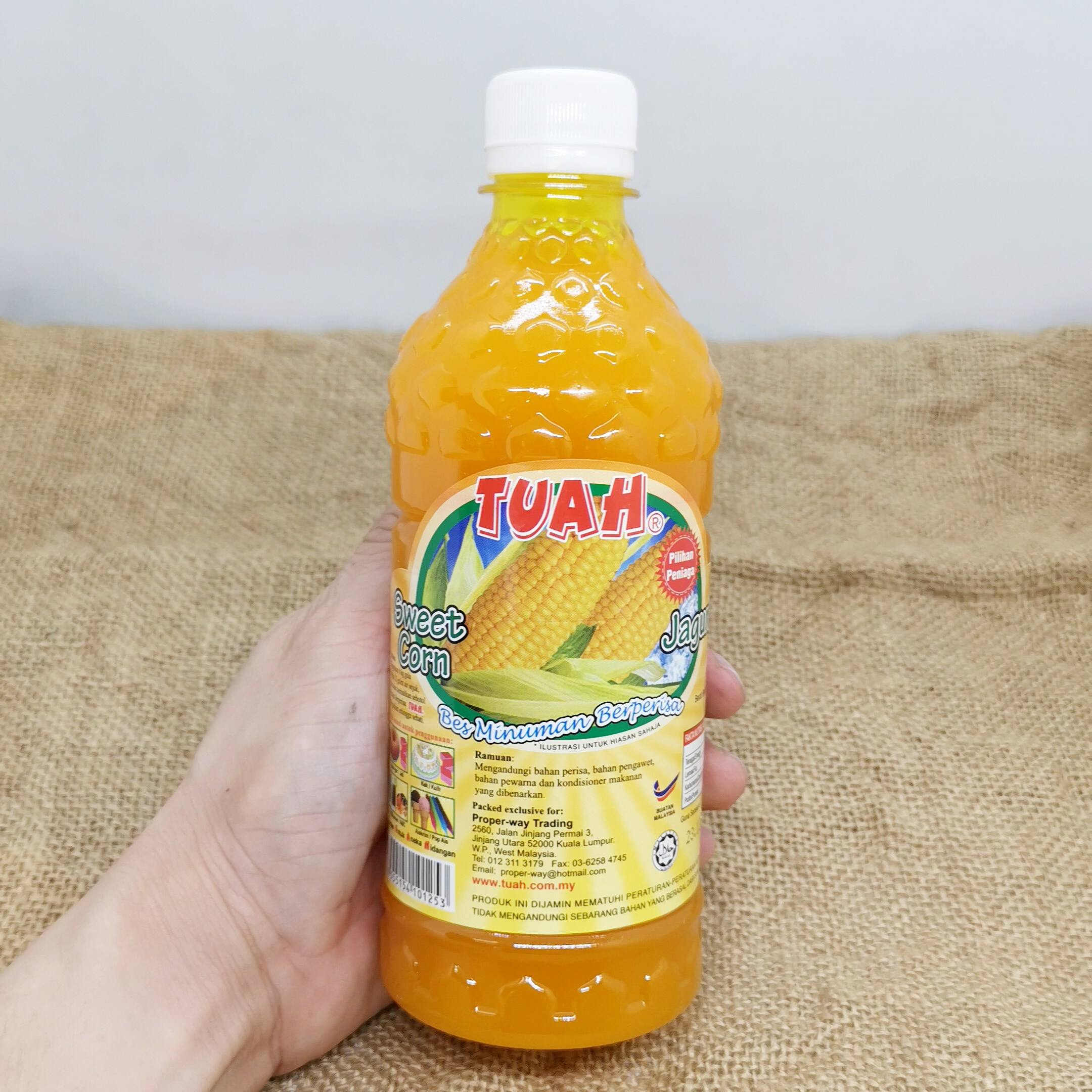 Sirap TUAH Jagung Minuman Berperisa (480ml) / Sweet Corn Syrup Extract ...