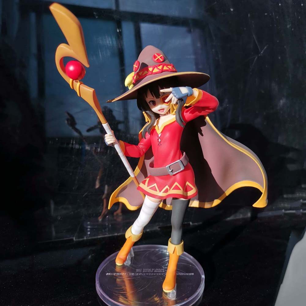 Eura อะนิเมะตุ๊กตาของเล่นรูปปั้น Megumin เครื่องประดับหน้าแรกเดสก์ท็อป ...