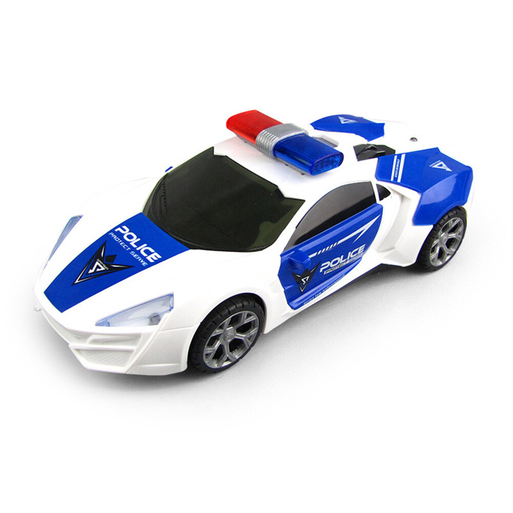 FancyReady StockElectric 360 Rotation Police Car Vehicle With LED Light ...