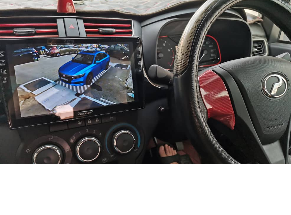 LEON Perodua Bezza 360 3D Panoramic Surround bird View Night Version ...