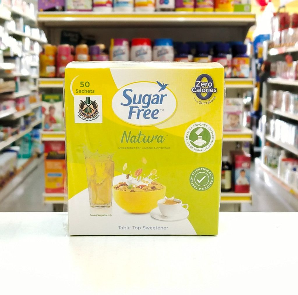 Sugar Free [Sugarfree] Natura Sweetener 50 sachets | Lazada