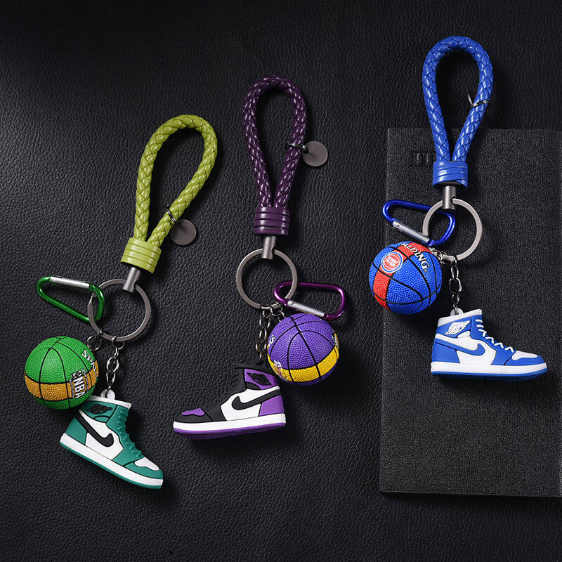 NBA Mini Aj Basketball Shoes Keychain Creative Small Shoes Model ...