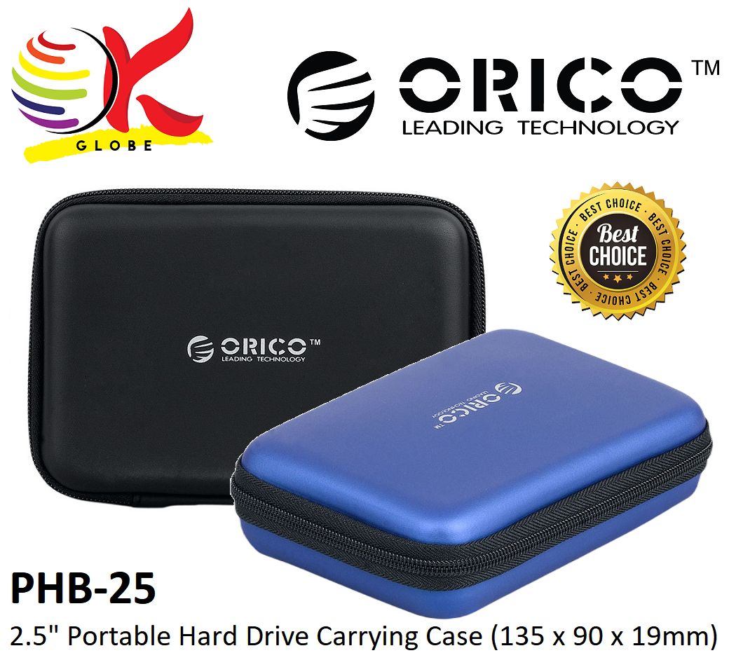 ORICO PHB-25 / PHD-25 2.5” EXTERNAL HARD DISK HARD COVER CASE HARDDISK ...