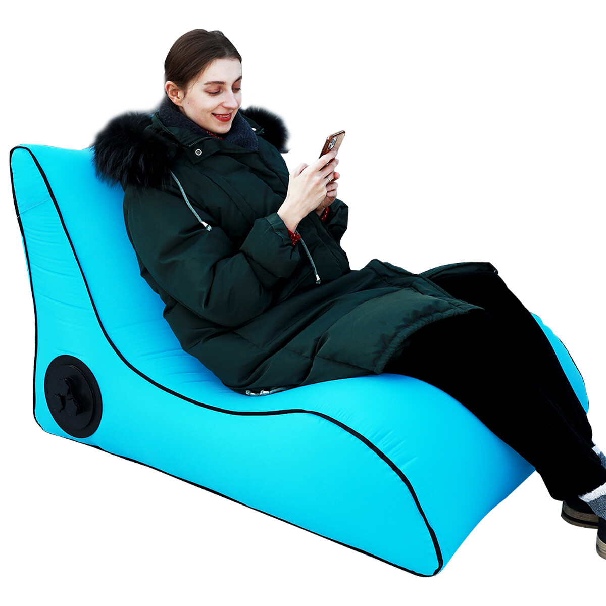 Inflatable Lounger Air โซฟาสำหรับชายหาด Inflatable Lounger Air โซฟาแบบ ...