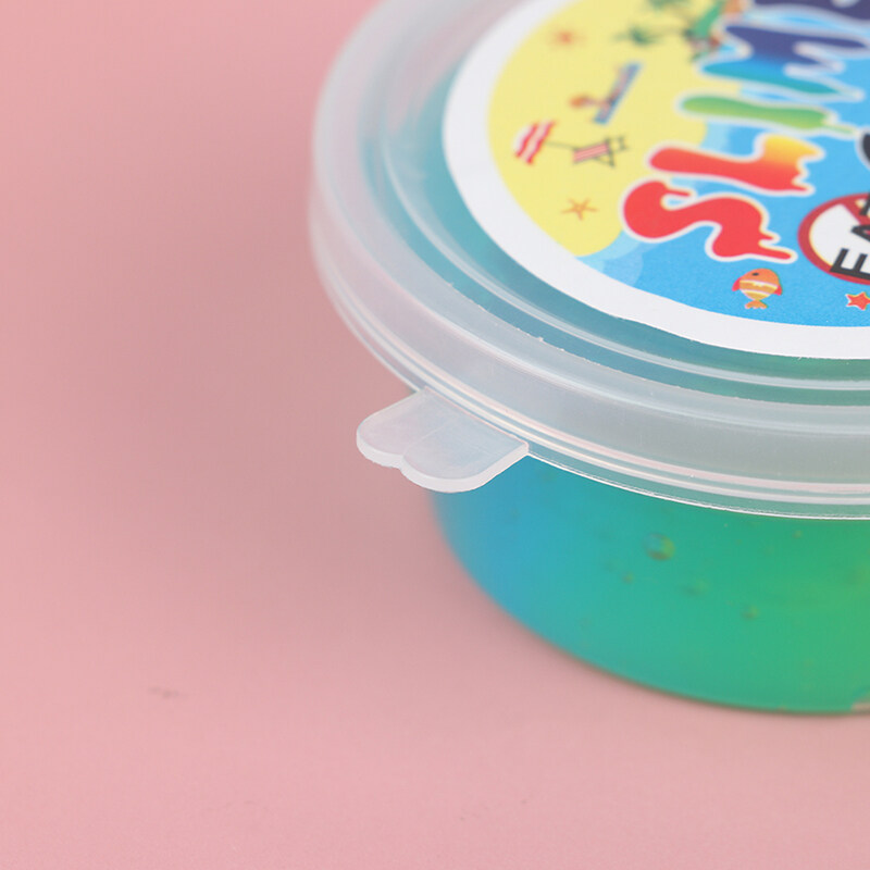 60ML Slime Funny Novelty Kids Toy Colorful Clear Crystal Stress Relieve ...