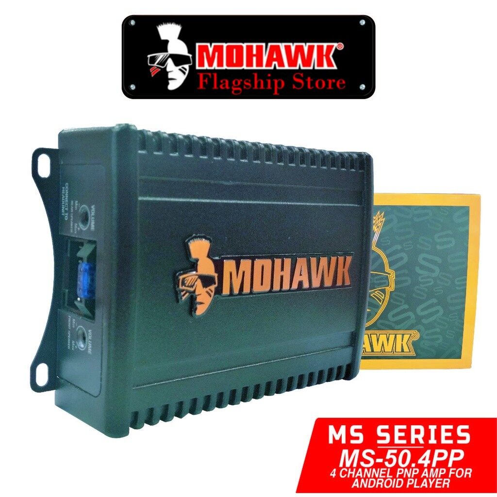 Mohawk MS Series 4 Channel Plug and Play Power Amplifier for Car ...