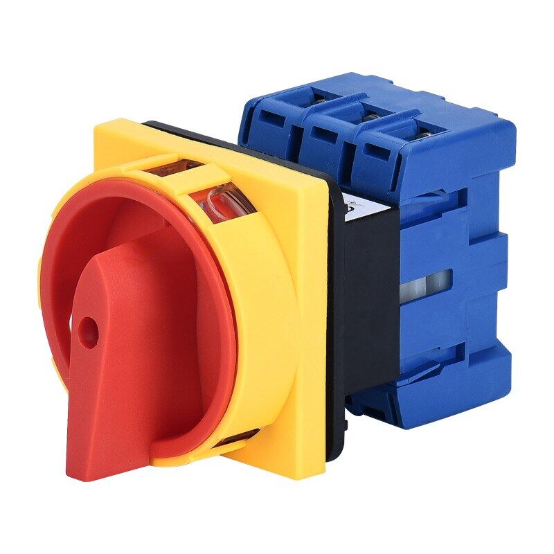 [Hot K] IP65 Padlock Rotary isolator Cam Switch 20A OFF-ON 0-1 4 Poles ...