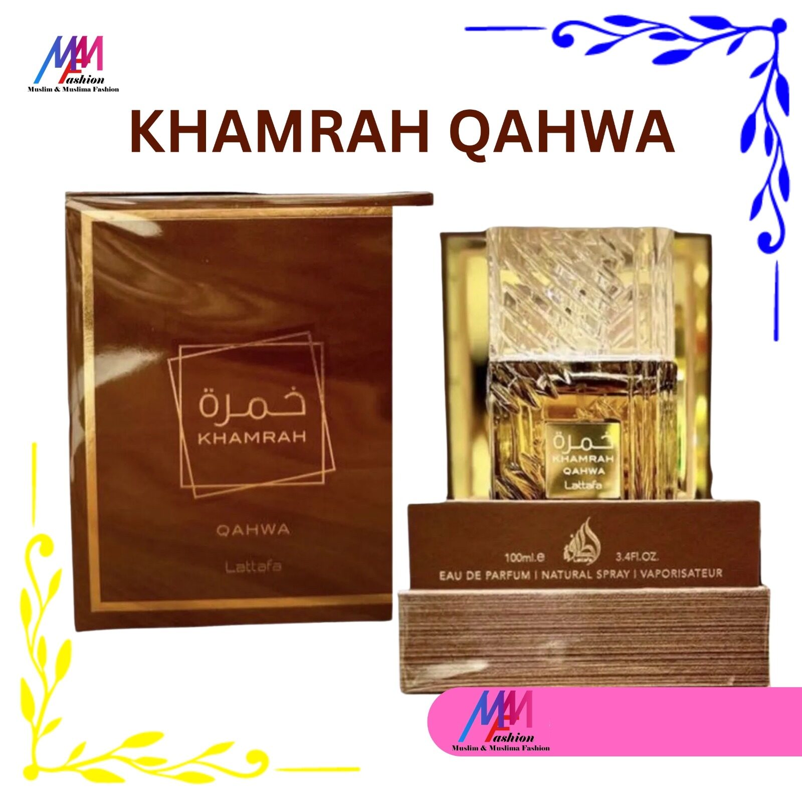 Khamrah Qahwa 100ml EDP by Lattafa | Lazada