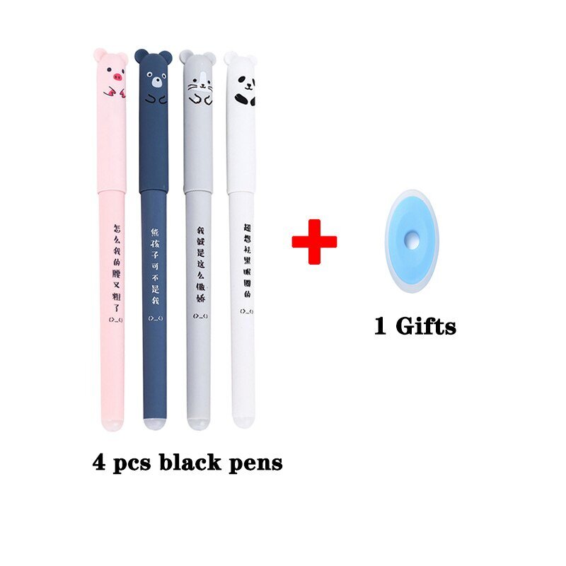 30 Pcs/set Kawaii Erasable pens cute gel pens school Writing Stationery ...