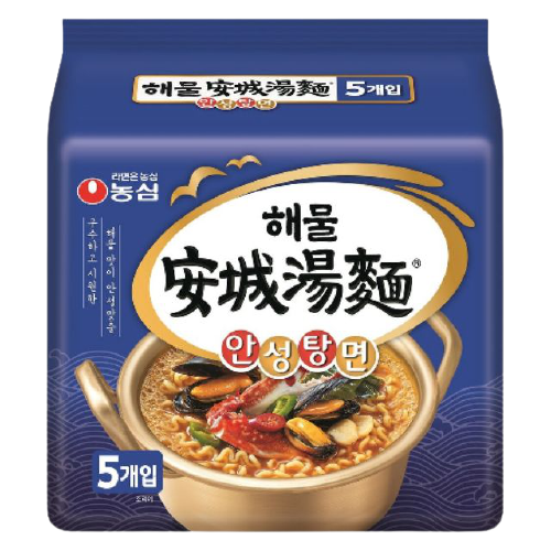 *KOREA EDITION* NONGSHIM Ansungtangmyun/Seafood Ansungtangmyun/Anchovy ...