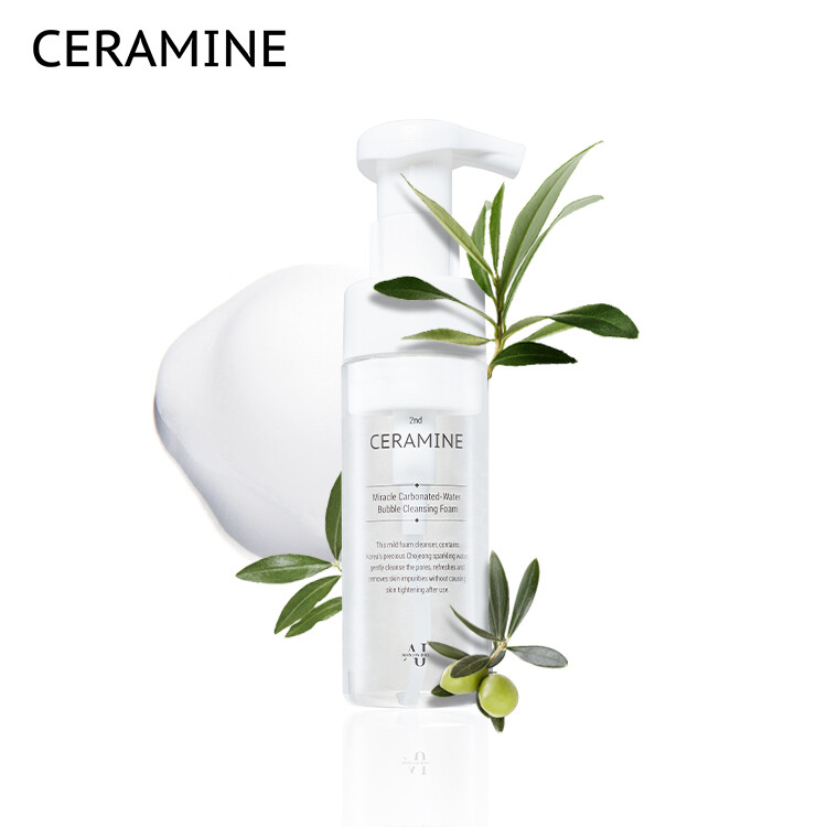 CERAMINE Miracle Carbonate-Water Bubble Cleansing Foam (160ml) | Lazada