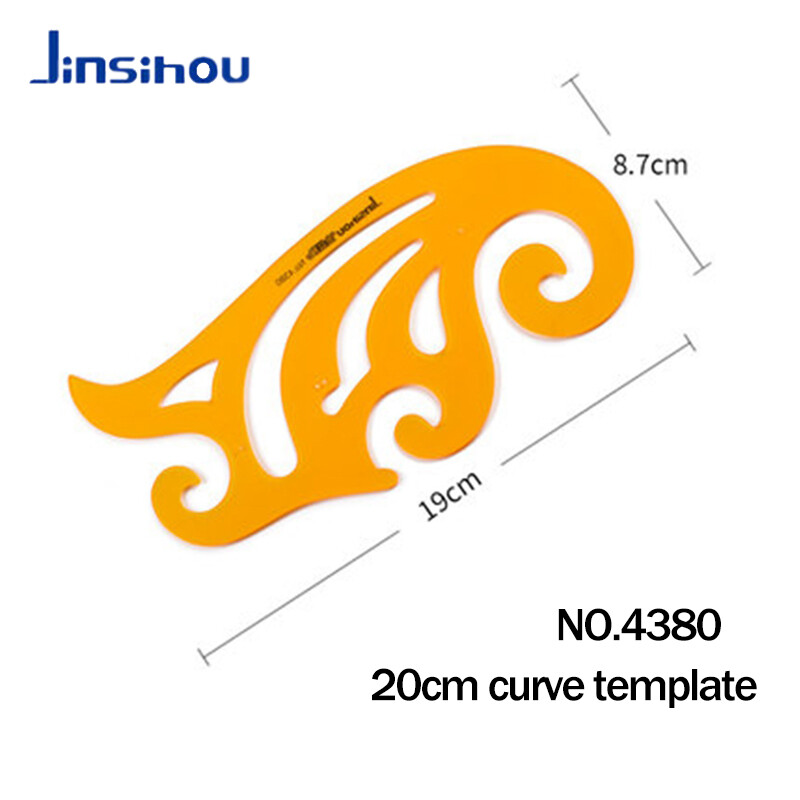 Jinsihou Plastic Drawing Template/Stencil Ruler K Resin Soft Architect ...
