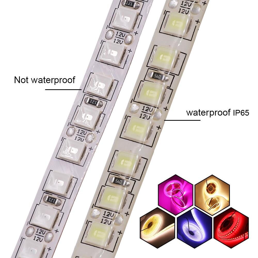 5M LED Strip Light 5054 5050 SMD 120led 60LED 240LED 2835 5630 12V DC ...