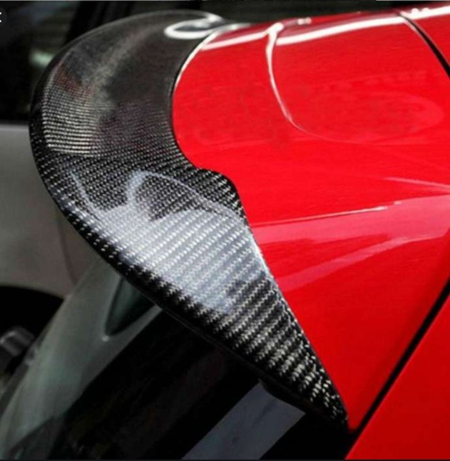 NEW Carbon Fiber Rear Roof Wing Trunk Spoiler For VW Golf VI MK6 R20 ...