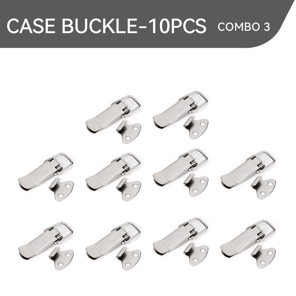 1/4/10/20PCS Box buckle Stainless Steel Spring Toggle Duckbill Locking ...