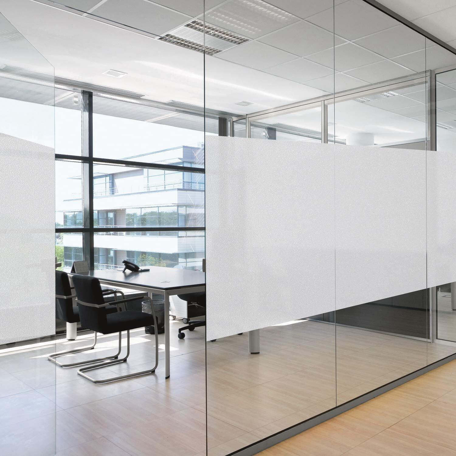 Window Glass Waterproof Frosted privacy Film Sticker waterproof UV ...