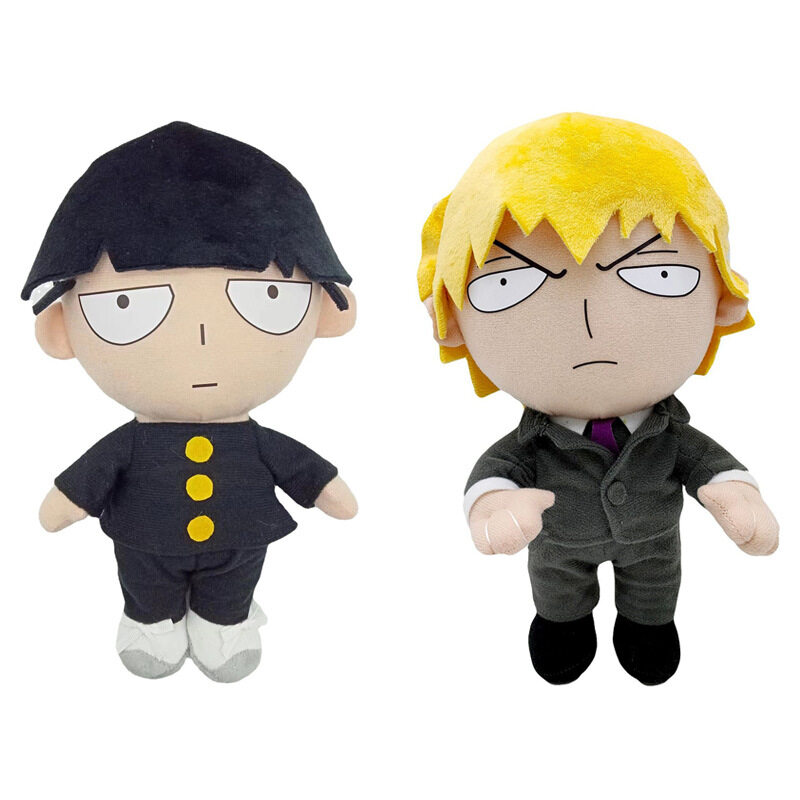 Kawaii Mob Psycho 100 Plush Doll Toy Kageyama Shigeo Reigen Arataka ...