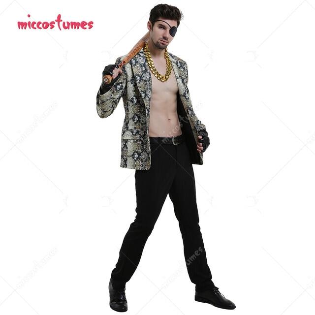 Men's Goro Majima Snakeskin Suit Jacket Cosplay Costume | Lazada PH