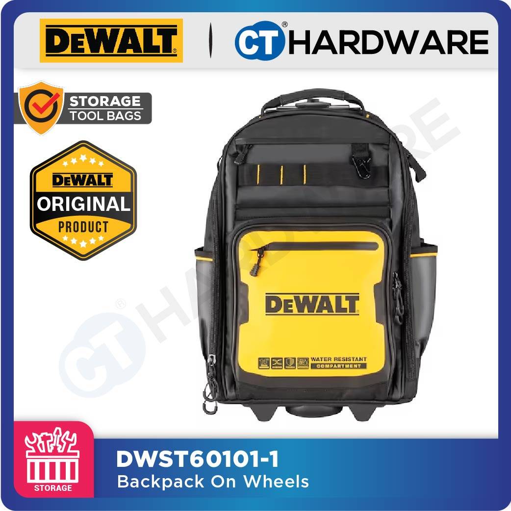DEWALT DWST60101-1 ORIGINAL BACKPACK ON WHEELS TOOL STORAGE | Lazada